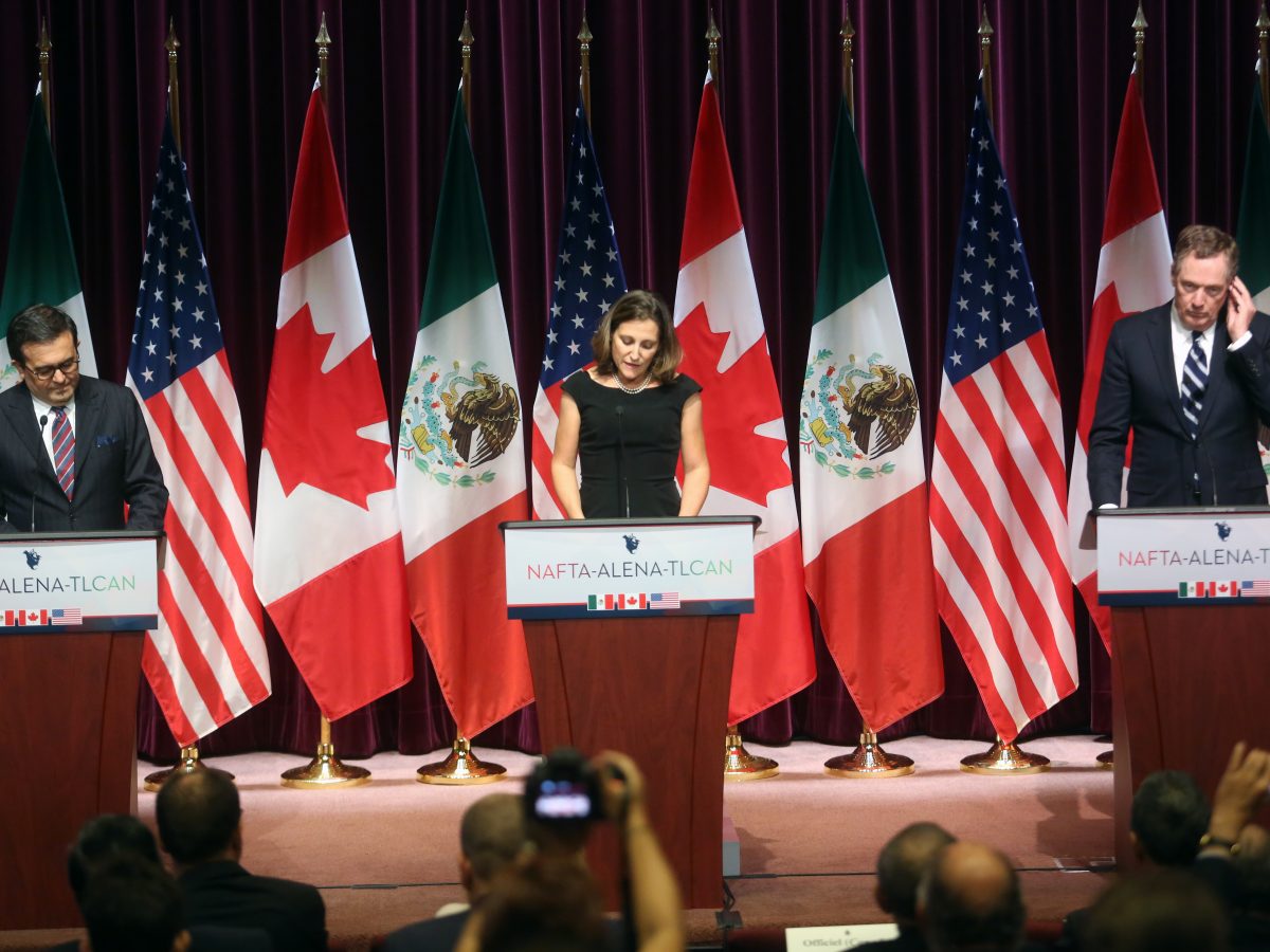 Nafta Signing Photo